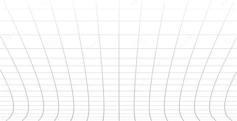 Abstract Curved Perspective Grid Lines Layout Template Design Vector Stock Vector Illustration
