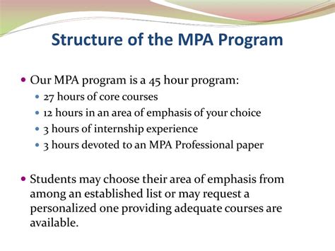 Ppt Introduction To Ecus Mpa Program Powerpoint Presentation Free