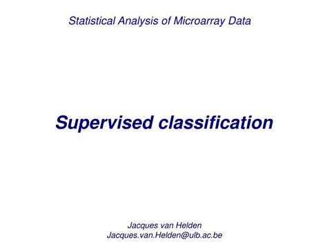 Ppt Supervised Classification Powerpoint Presentation Free Download Id6031674