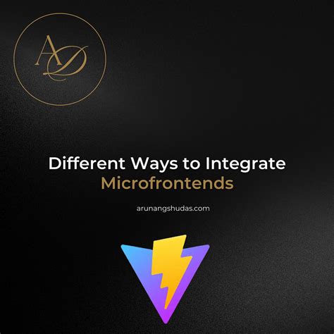Different Ways To Integrate Microfrontends By Arunangshu Das Medium