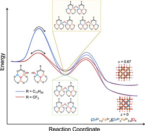 Conceptual Illustration Of Proposed Reaction Coordinate Diagrams For Download Scientific