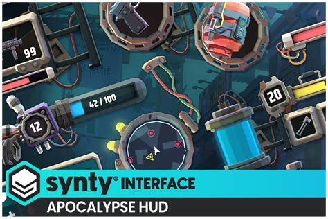 Apocalypse Hud Synty Interface Gui 2d Gui Unity Asset Store