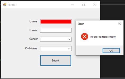Visual Studio Locate All Empty Textbox And Combobox Using C Stack Overflow
