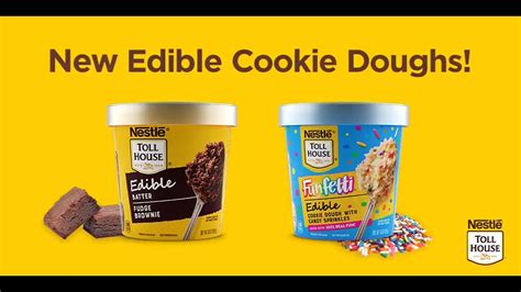 Nestle Releases 2 Edible Cookie Dough Flavors Klas