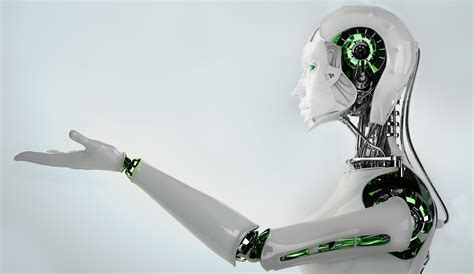 Simple Background Robot Digital Art Artificial Intelligence Technology Hi Tech Wallpapers