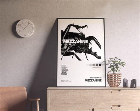 Massive Attack Mezzanine Music Album Cover Poster Architeg Prints