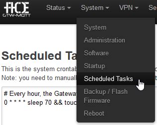 How Can I Periodically Force The ACE MQTT 4G Gateway To Restart Support Of ACE AUTOMATION Europe