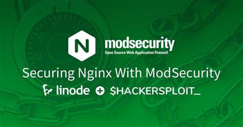 hackersploit on linkedin modsecurity linux cybersecuritytraining