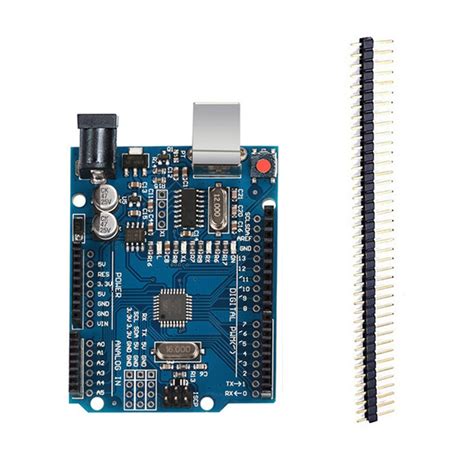 Arduino Uno R3 Atmega328p Board Usb Microcontroller For Diy Robotics Projects Free Shipping