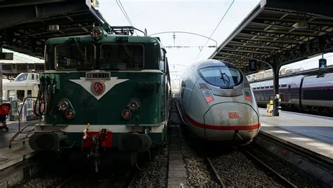 Sncf Bb 20210 And Db Class 407 Ice 3 At Paris Paris Gare De Lest