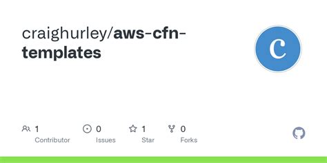 Github Craighurleyaws Cfn Templates