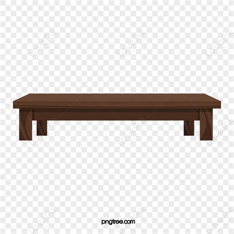 나무 테이블가구탁상탁자 위에 Png 일러스트 무료 다운로드 Lovepik