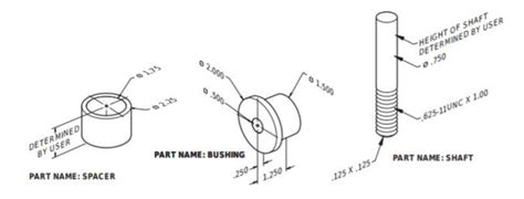 Solved Using Nx Unigraphics Generate 3d Modeling Parts No