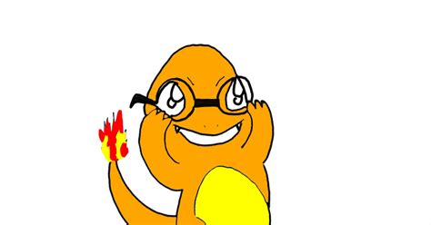 포켓몬 안경 파이리 Yunsのイラスト Pixiv