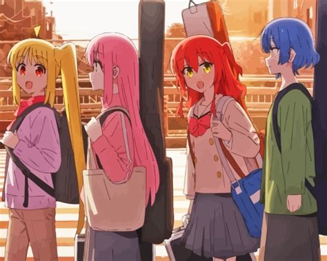 Bocchi The Rock Anime Characters Archives Diamond Paintings Sale