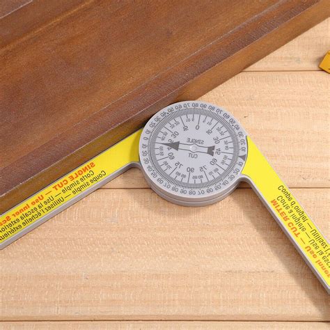 Protractor For Miter Saw Cuts Woodworking Crown Molding