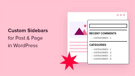 how to display different sidebar for each post and page in wordpress
