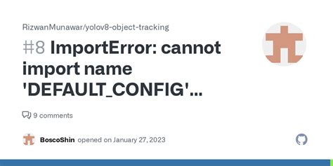 ImportError Cannot Import Name DEFAULT CONFIG From Ultralytics Yolo Utils Issue
