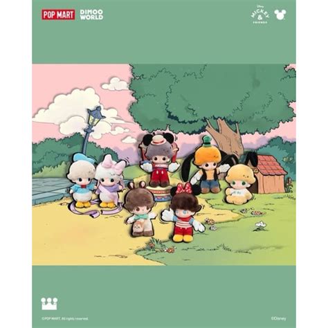 Jual Dimoo World X Mickey Plush Pendant Selected Dan Blindbox Shopee