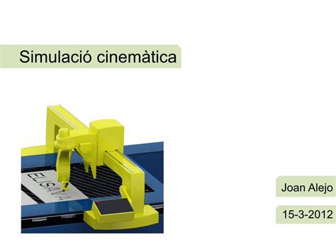 Pdf Kinematic Simulation Dokumen Tips
