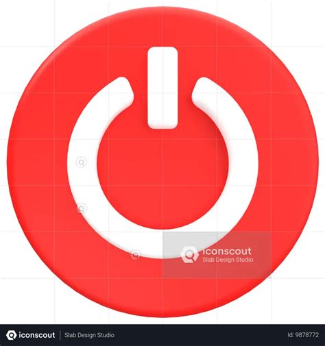 Power Button 3d Icon Free Download Sign And Symbols 3d Icons Iconscout