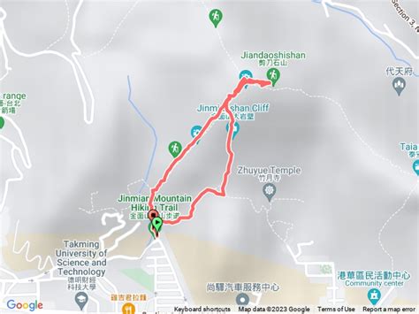 內湖金面山親山步道 健行筆記