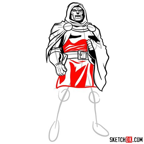 How To Draw Doctor Doom Marvel S Supervillain Artofit