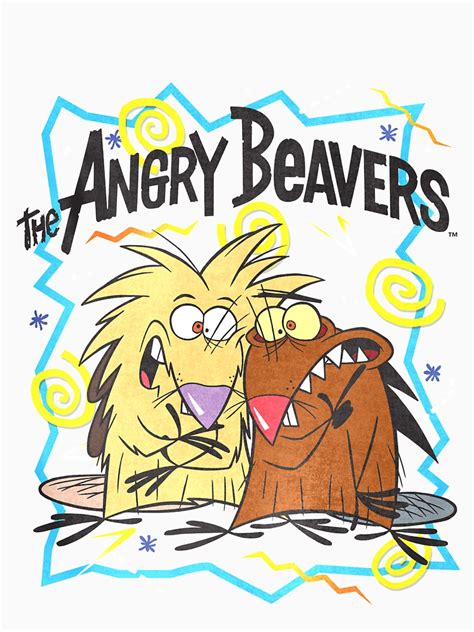 Angry Beavers Characters And 90s Graphics Essential T Shirt For Sale