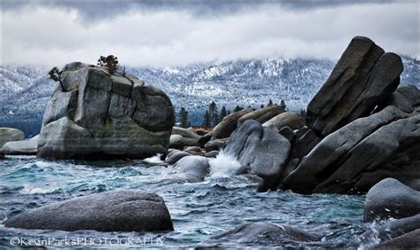 Bonsai Tree Rock Lake Tahoe California Natural Landmarks Nature