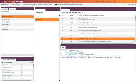 Nhibernate Profiler Hibernating Rhinos