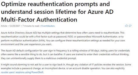 I Recently Switched From Security Defaults To Conditional Access