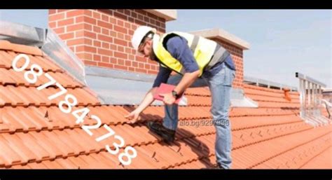 Майстор на покриви и улуци Строителни услуги Бургас Ремонт на покриви бригада с дълг