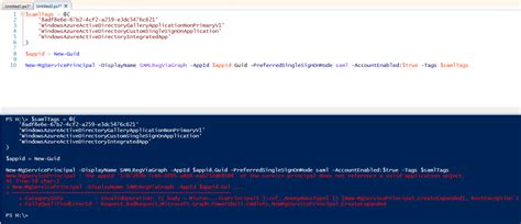 error new mgserviceprincipal the appid of the service principal does