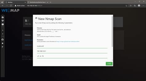 Nmap Dashboard Mit WebMap Bachmann Lan De