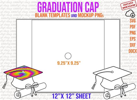 Graduation Cap Templates At A Glance