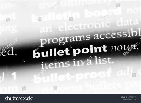 282 Bullet Points Text Stock Photos Images Photography Shutterstock