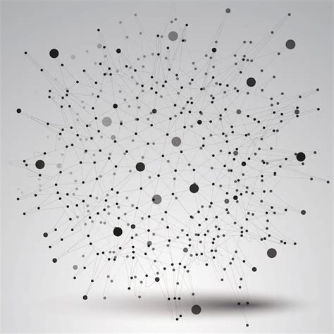 Premium Vector Geometric Abstract 3d Complicated Lattice Object Vector Asymmetric Element