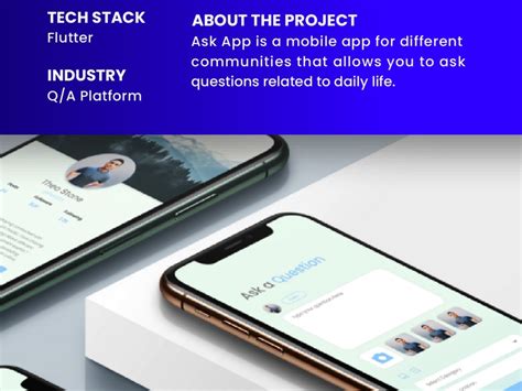 An App For Queries Profiles Notifications And Moderation Flutter