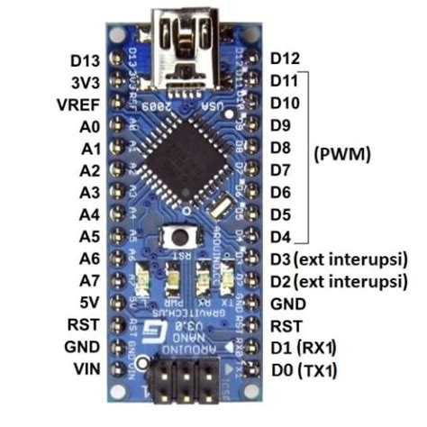 Jual Arduino Nano V3 Atmega 328 Ch340 5v 16mb 168 Kota Padang