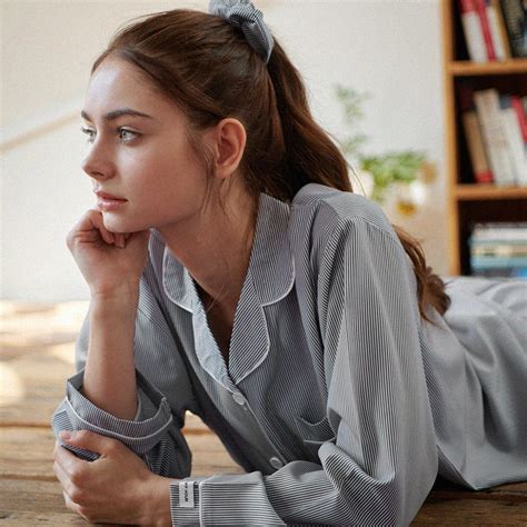 W 커플 컴포트 스트라이프 라인 긴팔 잠옷 세트 3colors 감도 깊은 취향 셀렉트샵 29cm