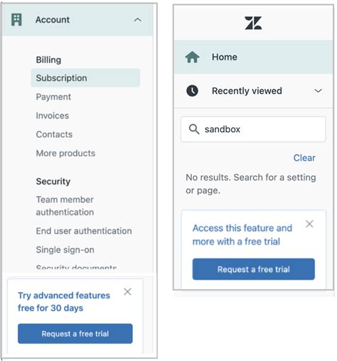 Trying Out A Plan Or Feature Upgrade Zendesk Help