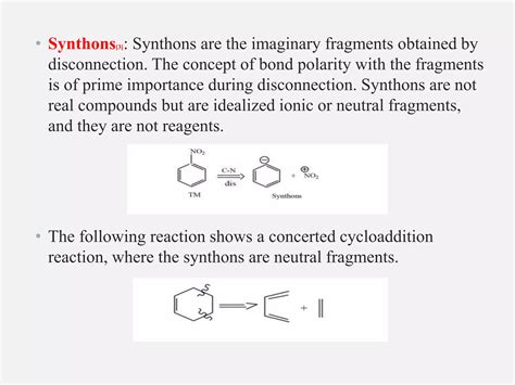 Retrosynthes Analysis And Disconnection Approach Pptx