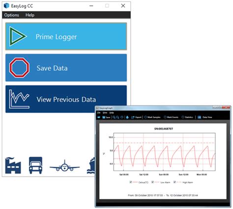 EasyLog Cold Chain Software Cold Chain Data Loggers