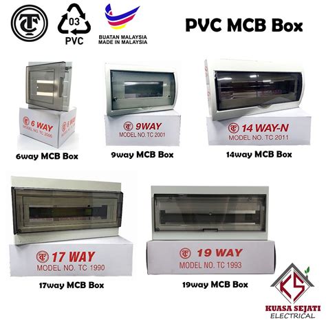 TC Surface PVC MCB DB BOX Way To Way Consumer Unit Consumer Box Shopee Malaysia