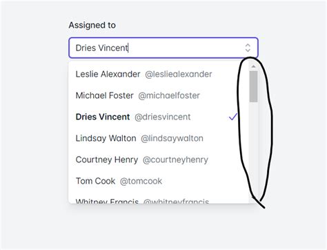 Can Not Use The Vue Headless Ui Combobox Scrollbar Inside The Tab Or Radio Group Components