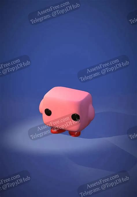Kirby 3d Print Model Download Free