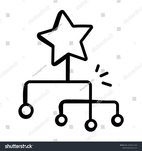 Icon Hierarchy Doodle Design Stock Vector Royalty Free 2230111251 Shutterstock