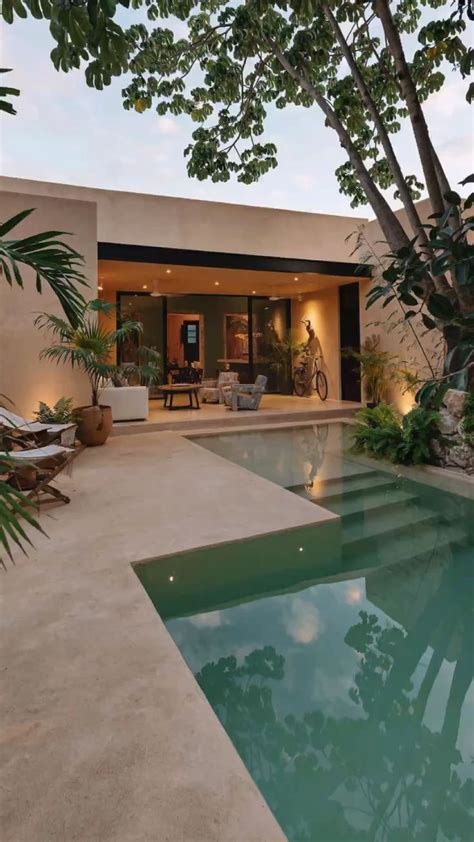Yucatan Villa With Outdoor Swimming Pool