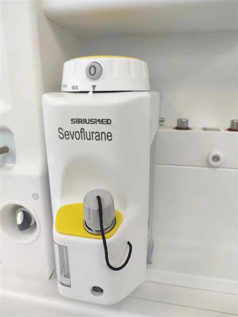 Vaporizer Anesthesia Medicine Sevoflurane Isoflurane Halothane