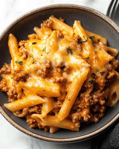 Simple Ground Beef Casserole Dish Rise